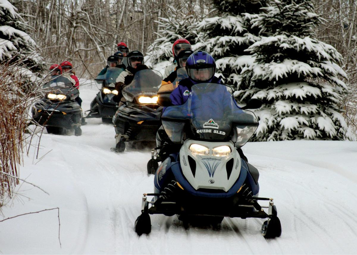 Snowmobiling in Laurel Highlands | Snowmobile Tours