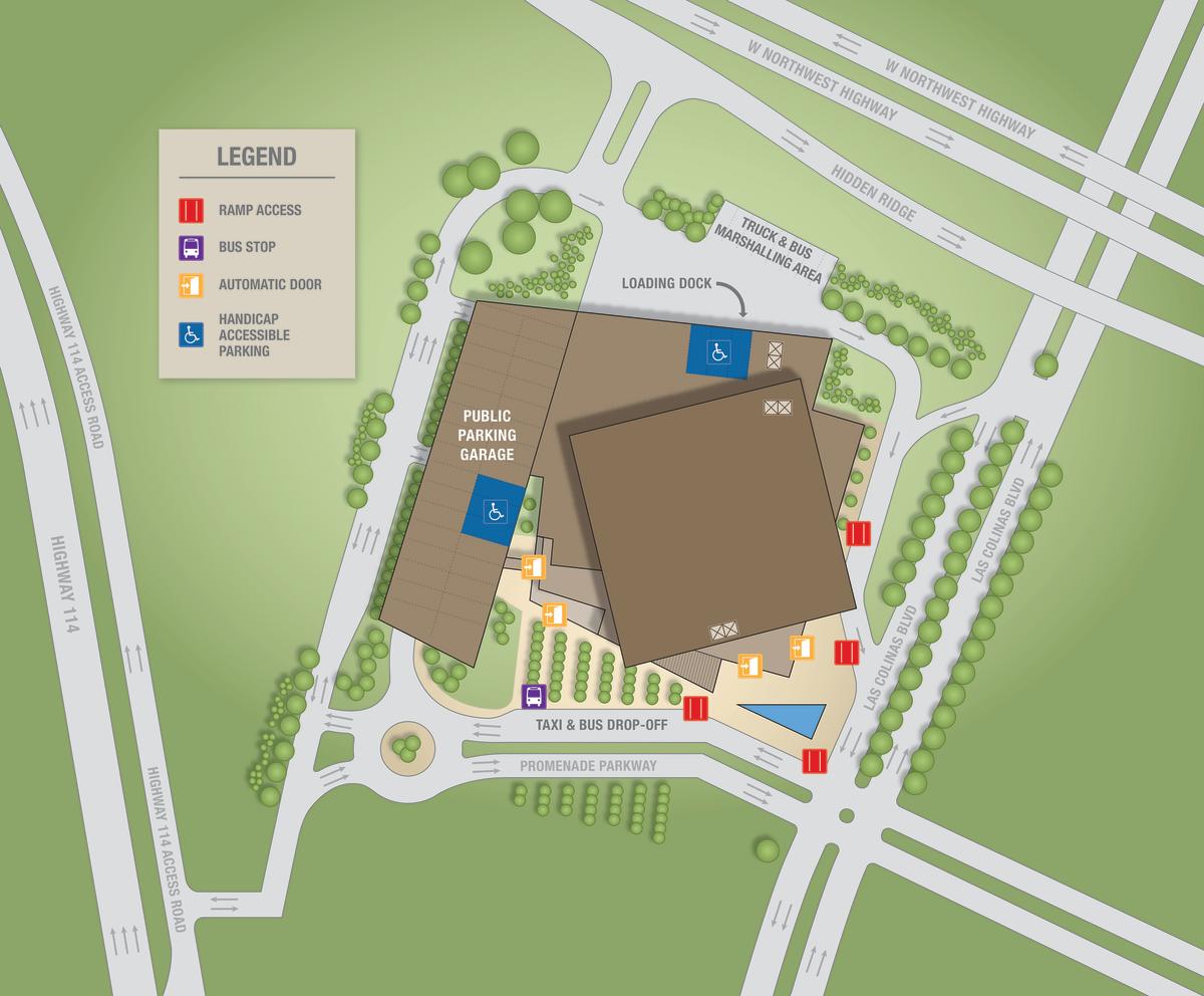 ADA Accessibility at Irving Convention Center