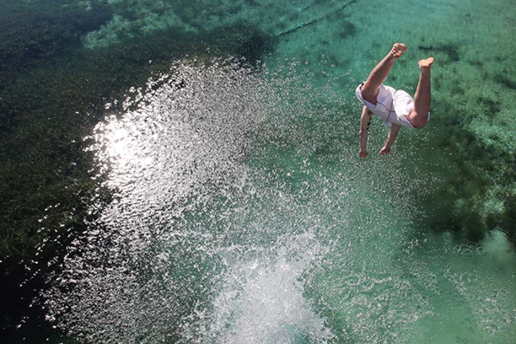 Vortex Spring: Swimming & Scuba Diving in Ponce de Leon Florida