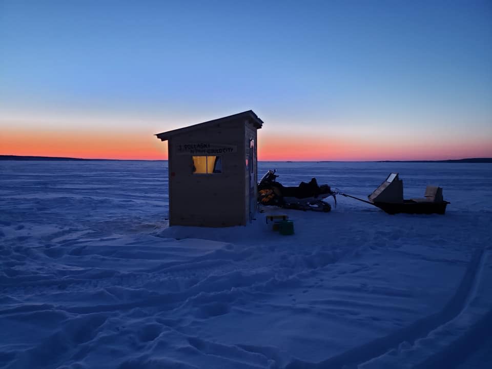 J's Ice Fishing Shanty Rental | Michigan's Upper Peninsula Travel ...