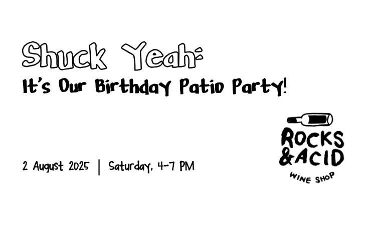 Shuck Yeah! It's Our Birthday patio Party!