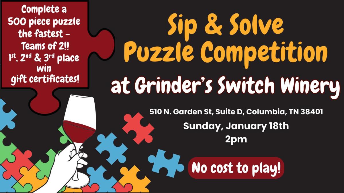 Sip & Solve Puzzle Competition