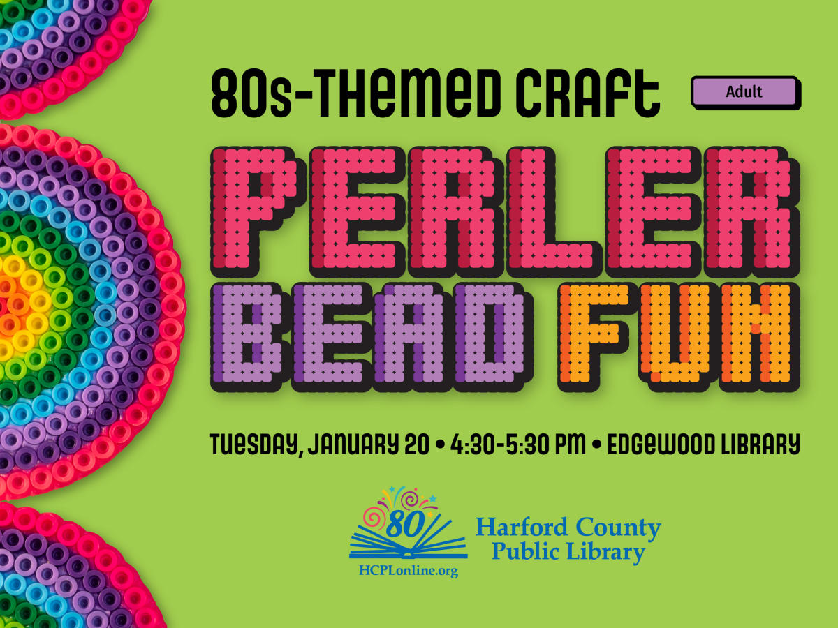 80s Themed Craft: Perler Bead Fun