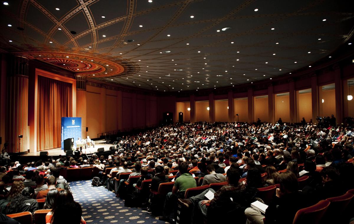 University of Michigan Rackham Auditorium