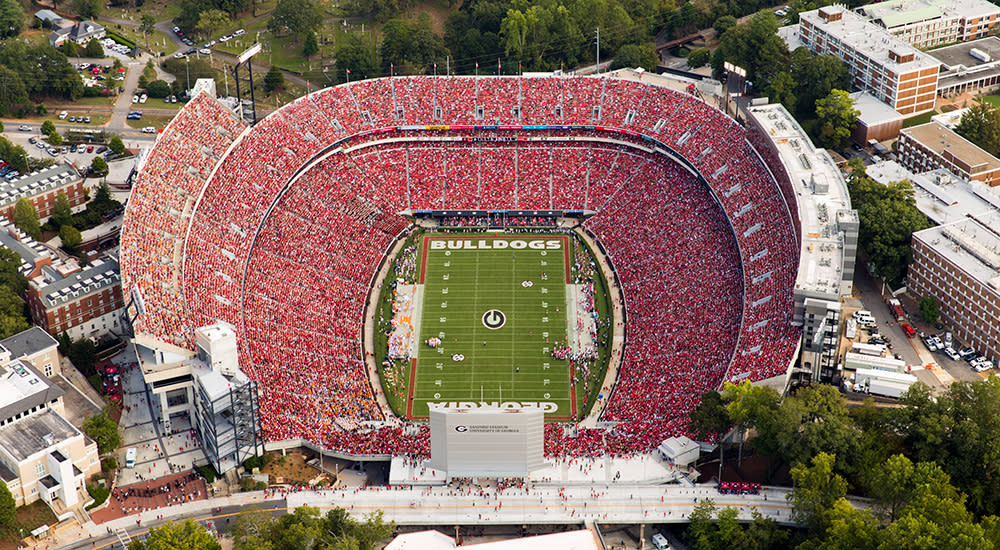 Dooley Field at Sanford Stadium