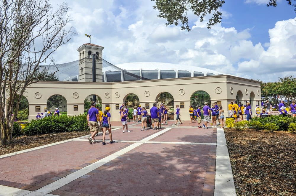 LSU Mike the Tiger's Habitat