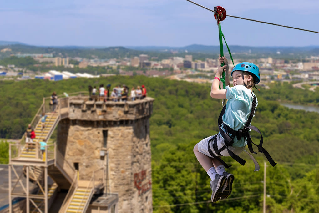 High Point ZIP Adventure at Ruby Falls