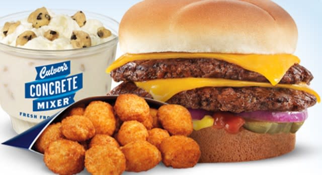 Culver's Frozen Custard & Butter Burgers Dell Range