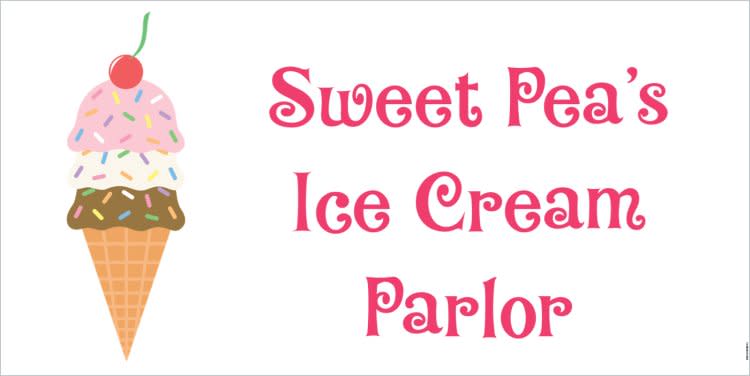 Sweet Pea's Ice Cream Parlor | Blythewood, SC 29016