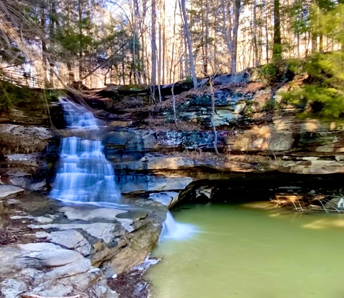 Lick Falls - Grayson Lake State Park