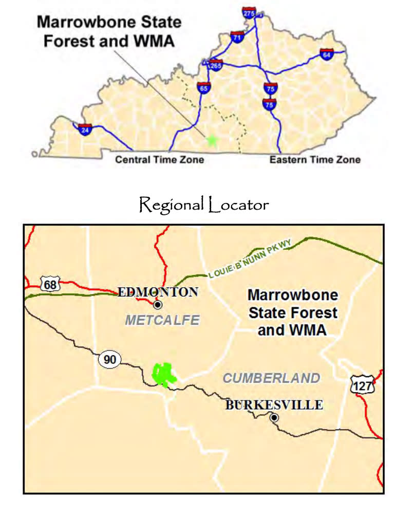 Marrowbone State Forest and WIldlife Management Area