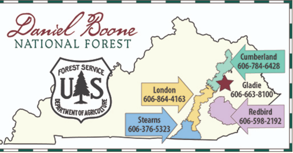 Daniel Boone National Forest, Stearns Ranger District