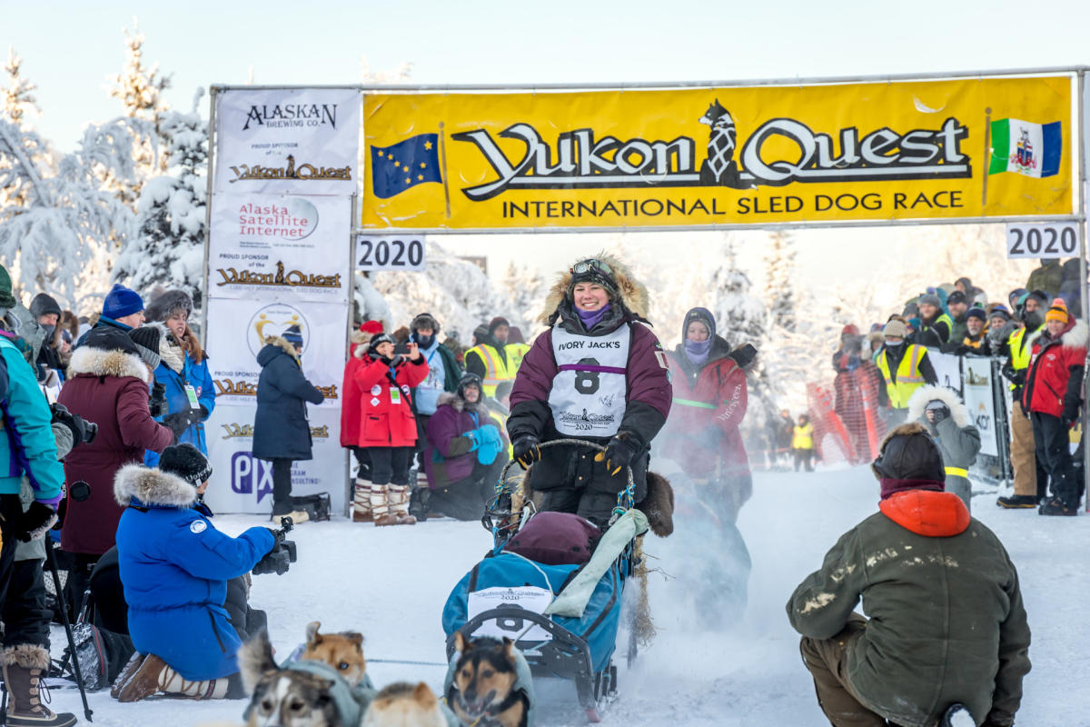 Yukon Quest Alaska Sled Dog Race