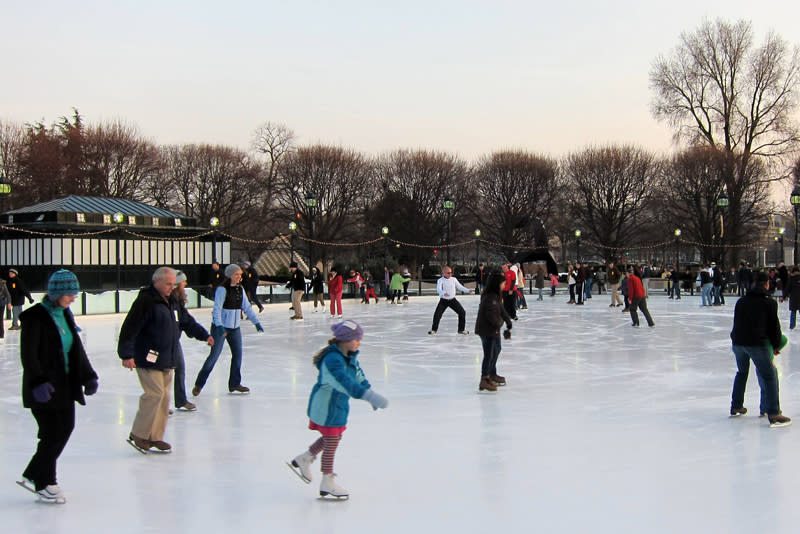 National Gallery of Art Sculpture Garden Ice Skating
