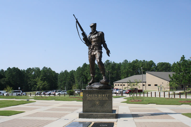 Special Operations Memorial Plaza - Bronze Bruce