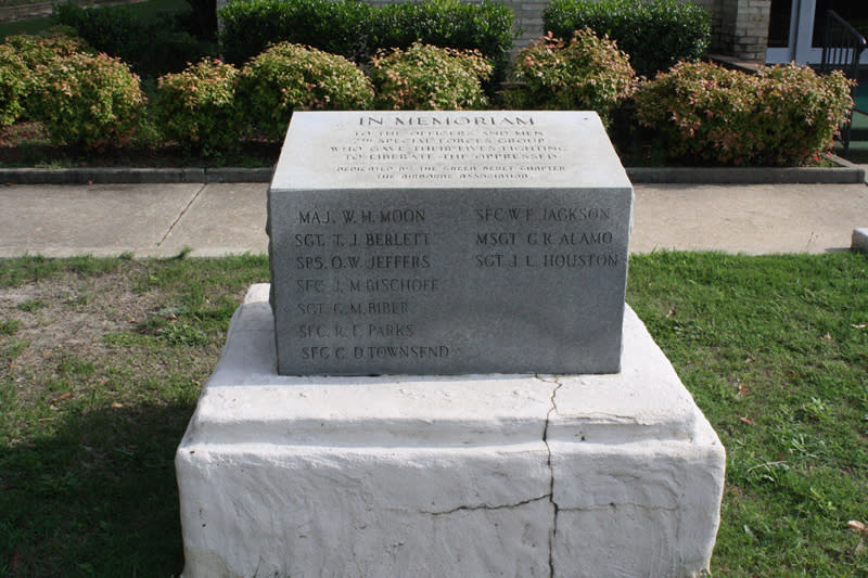 Special Operations Memorial Plaza - 7th Special Forces Group Memorial