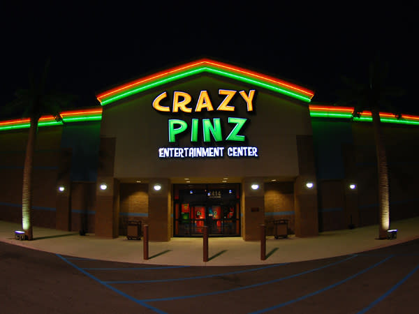 Crazy Pinz Entertainment Center