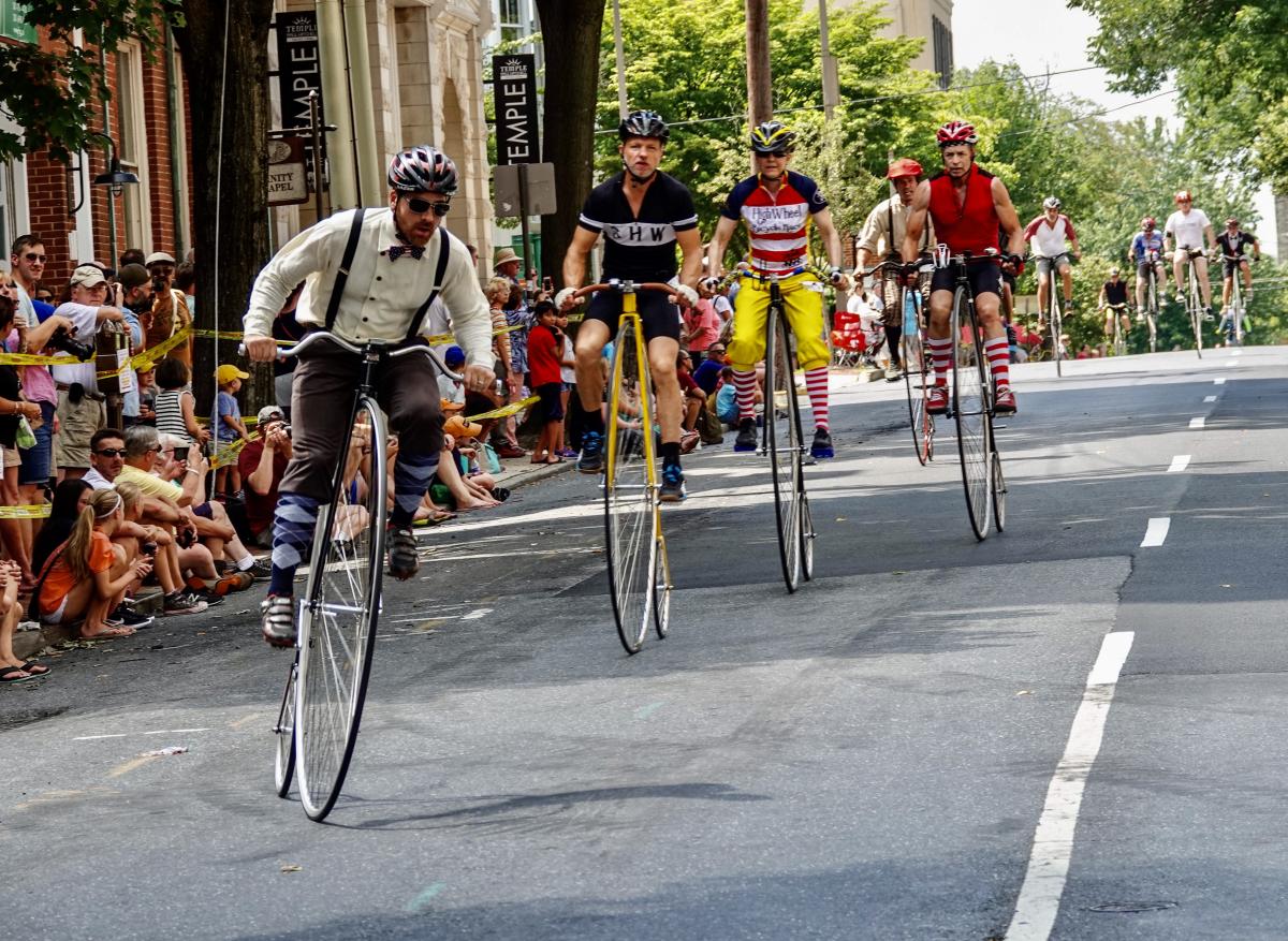National Clustered Spires High Wheel Race
