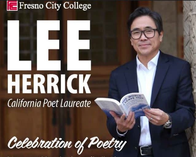 Lee Herrick CA Poet Laureate: Celebration of Poetry