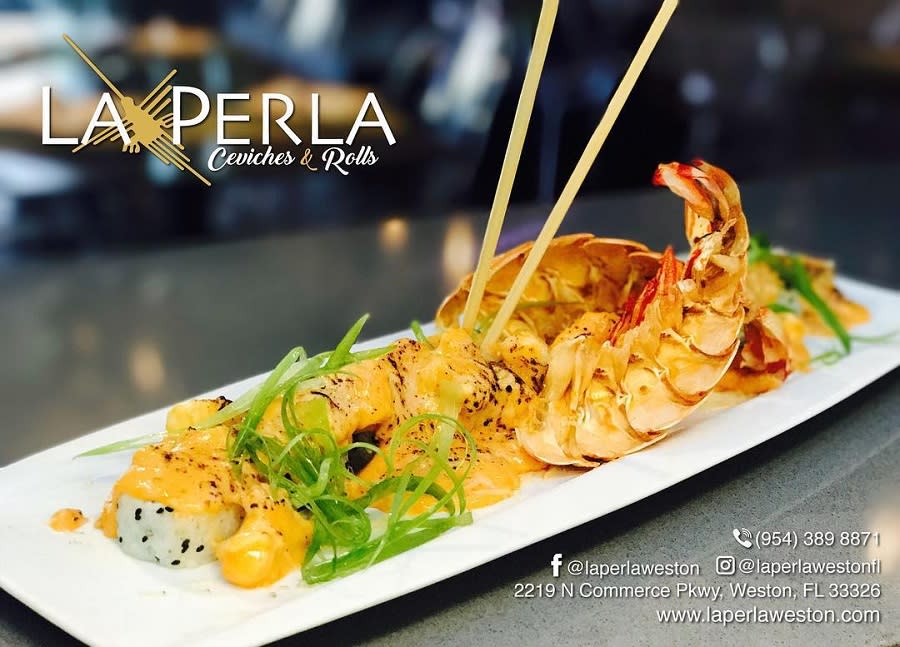 LA PERLA CEVICHES AND ROLLS