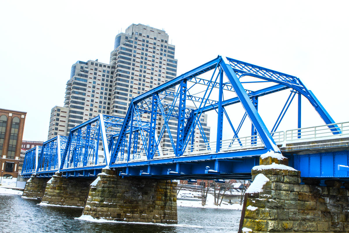 The Blue Bridge - Grand Rapids MI, 49504