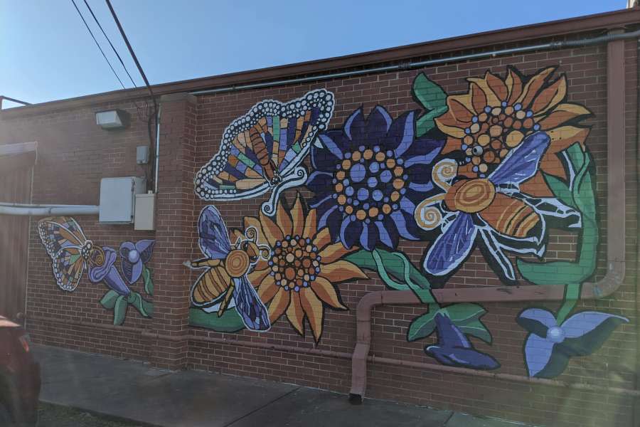 Bee Yourself Mural - Wichita KS, 67214