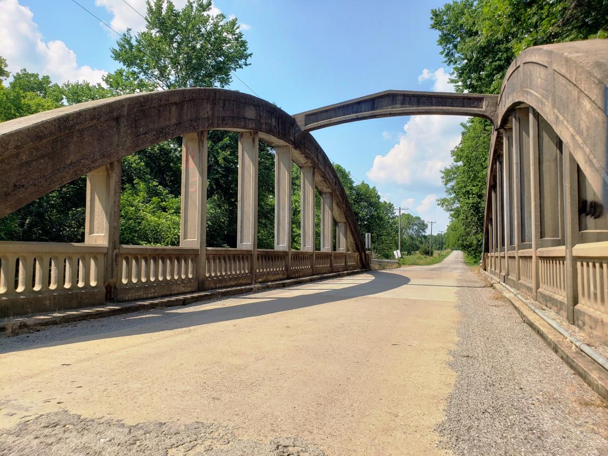 Buck Run Creek Marsh Arch Bridge - Garland KS, 66741