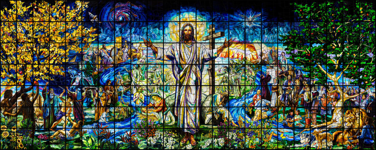 Resurrection Stained Glass Window - Leawood KS, 66223