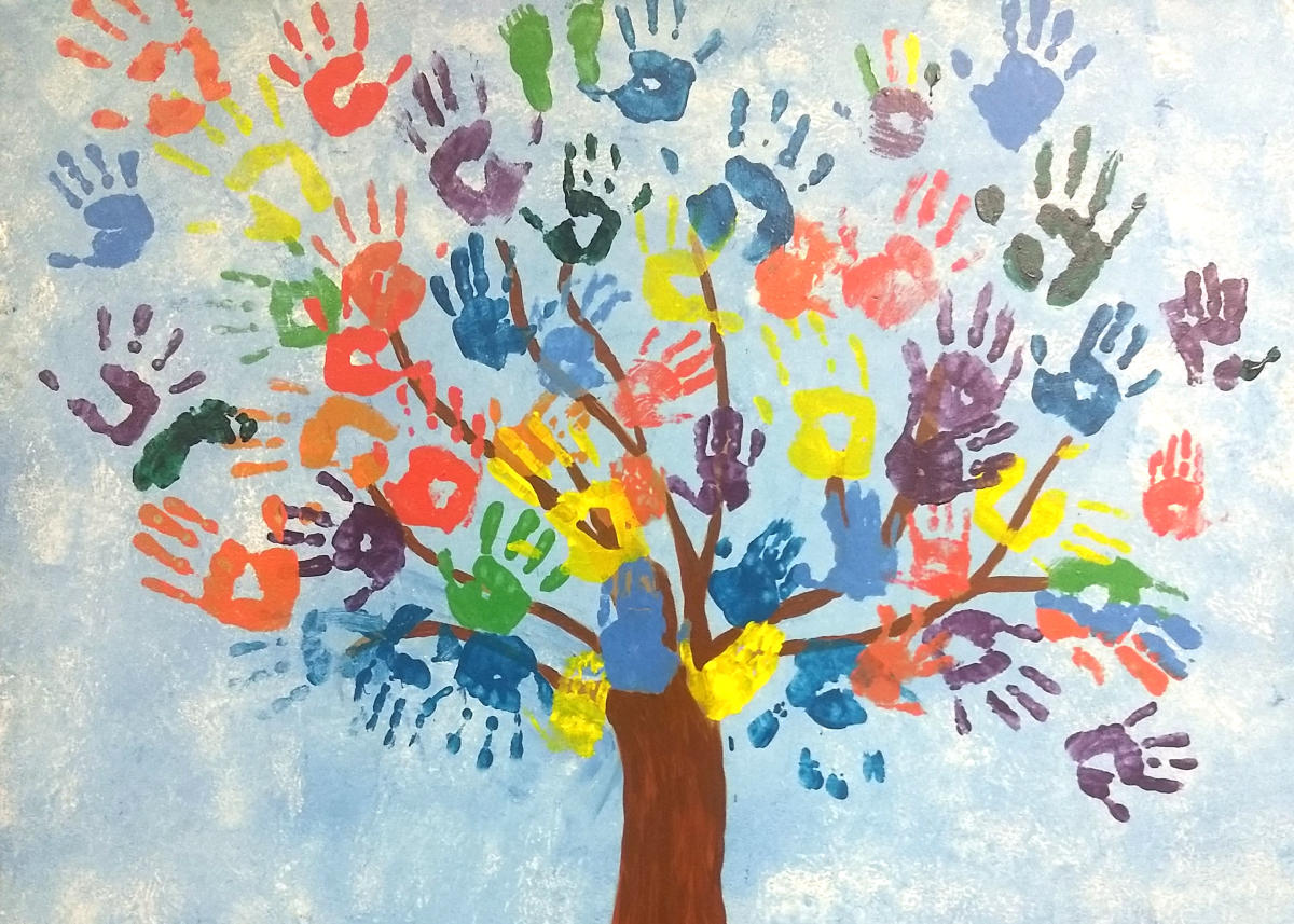 Community Hands Mural - Newton KS, 67114