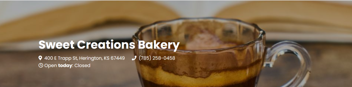 Sweet Creations Bakery - Herington KS, 67449