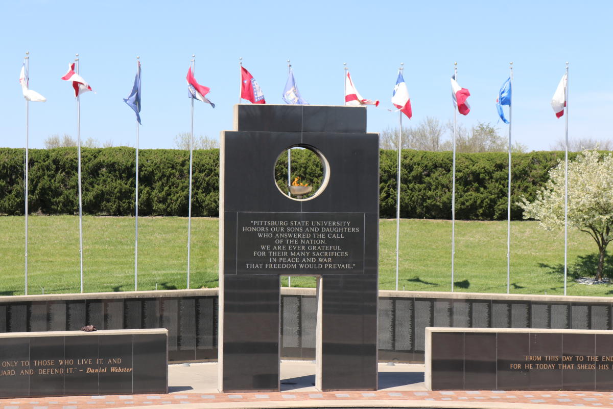 Pittsburg State University Veterans Memorial Amphitheater - Pittsburg ...