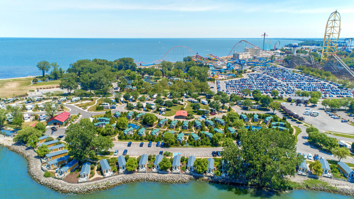 Lighthouse Point Cabins and Cottages at Cedar Point