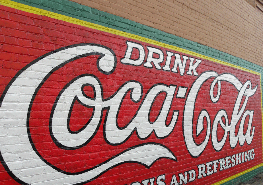 "Historic Coca-Cola Mural"