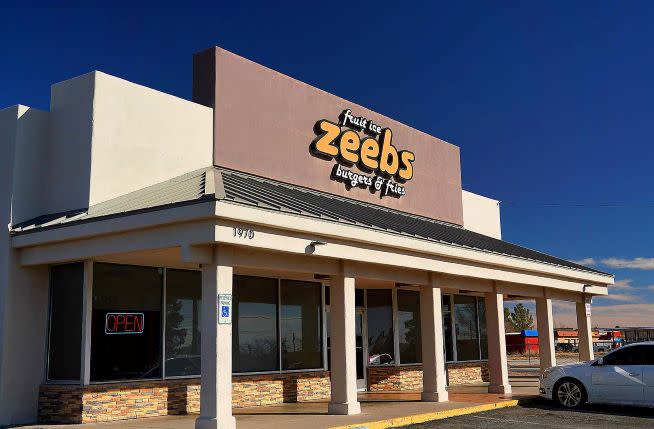 Zeebs Fruit Ice, Burgers and Fries