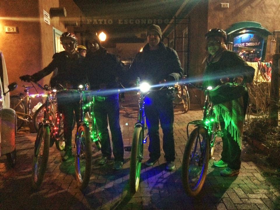 Holiday Lights & Luminaria Bike Tour