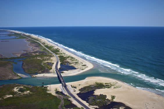 New Inlet - NC Hwy 12 - Pea Island