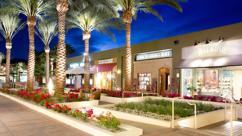 The Gardens on El Paseo , shop, dine and gather