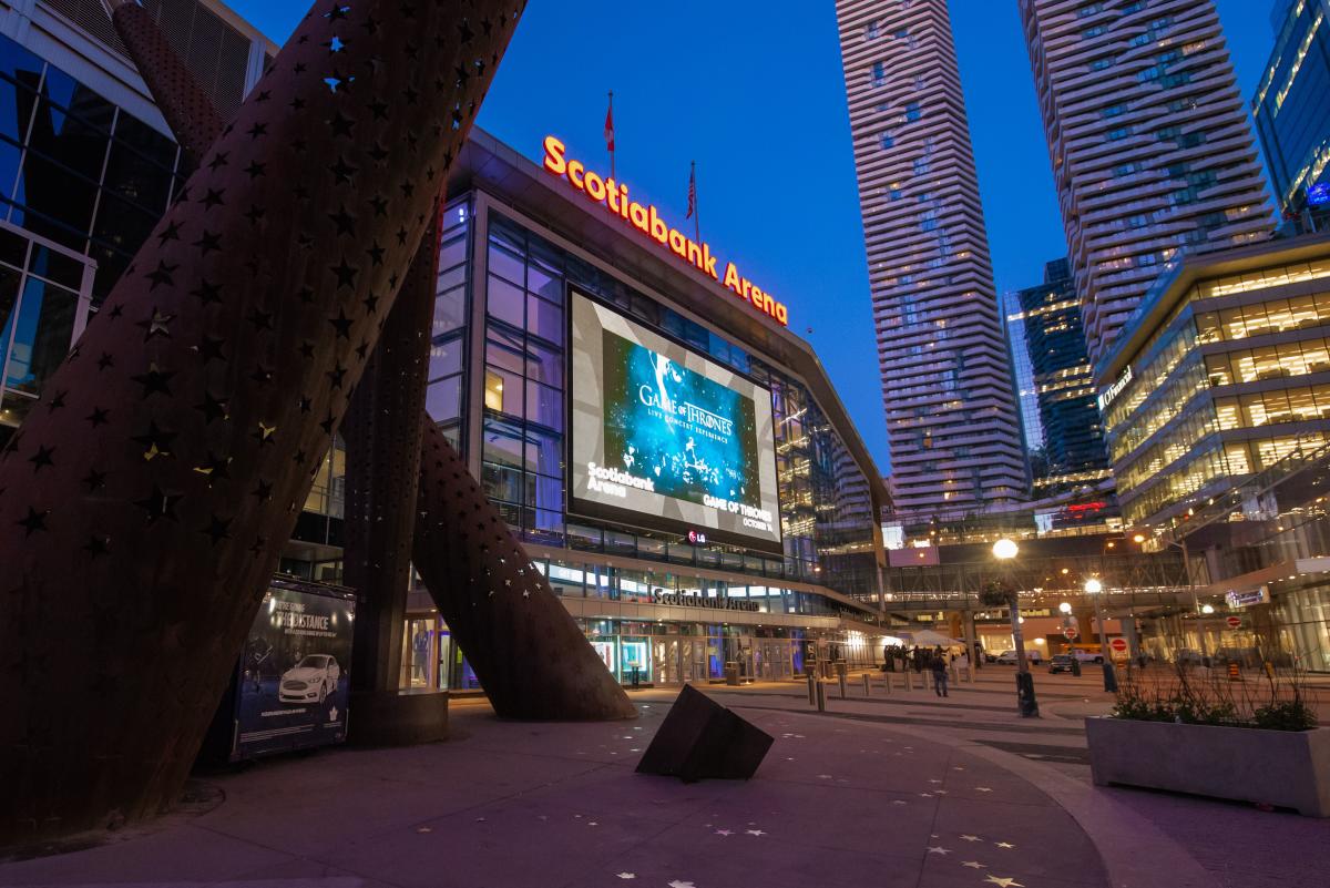 Scotiabank Arena | Toronto, ON M5J 2X2