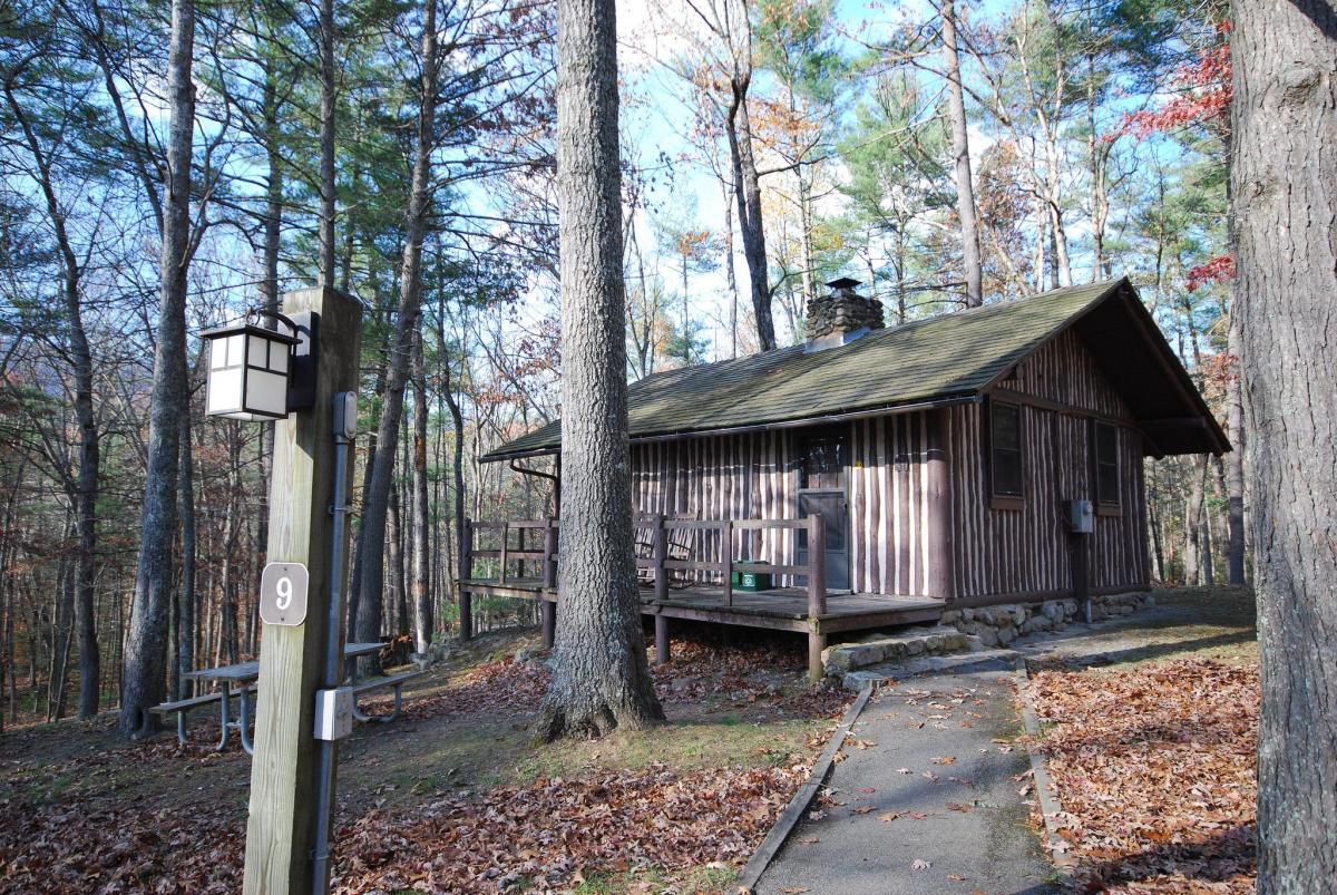 Douthat State Park Cabins and Camping