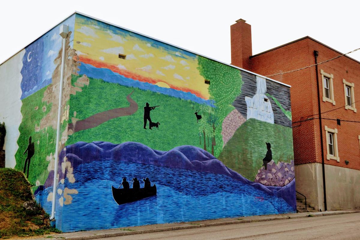River Mural