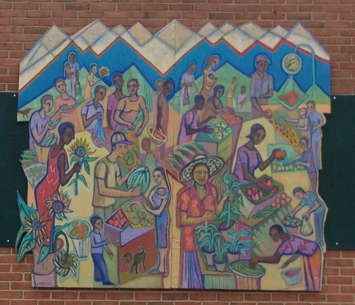 Farmers' Market Mural