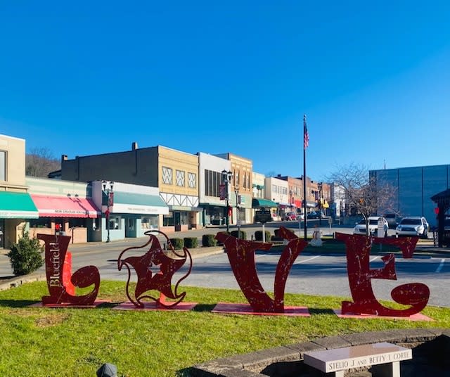 LOVEwork in the Town of Bluefield