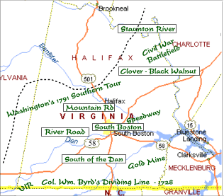 Halifax County Walking & Driving Tours