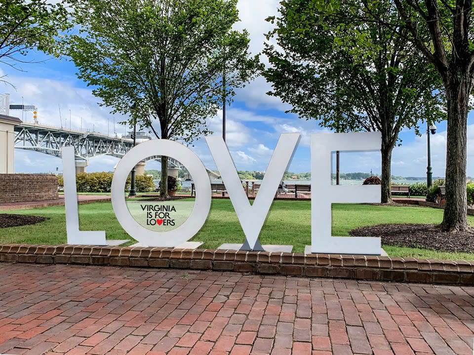 LOVEwork at the Yorktown Waterfront