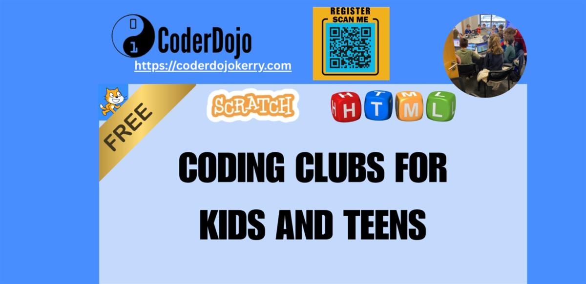 CoderDojo Kerry – Weekly Classes (Free) - Discover Kerry