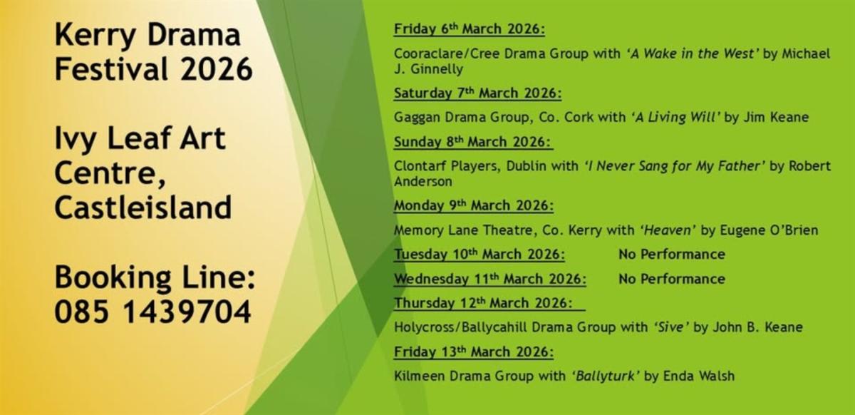 Kerry Drama Festival - Discover Kerry
