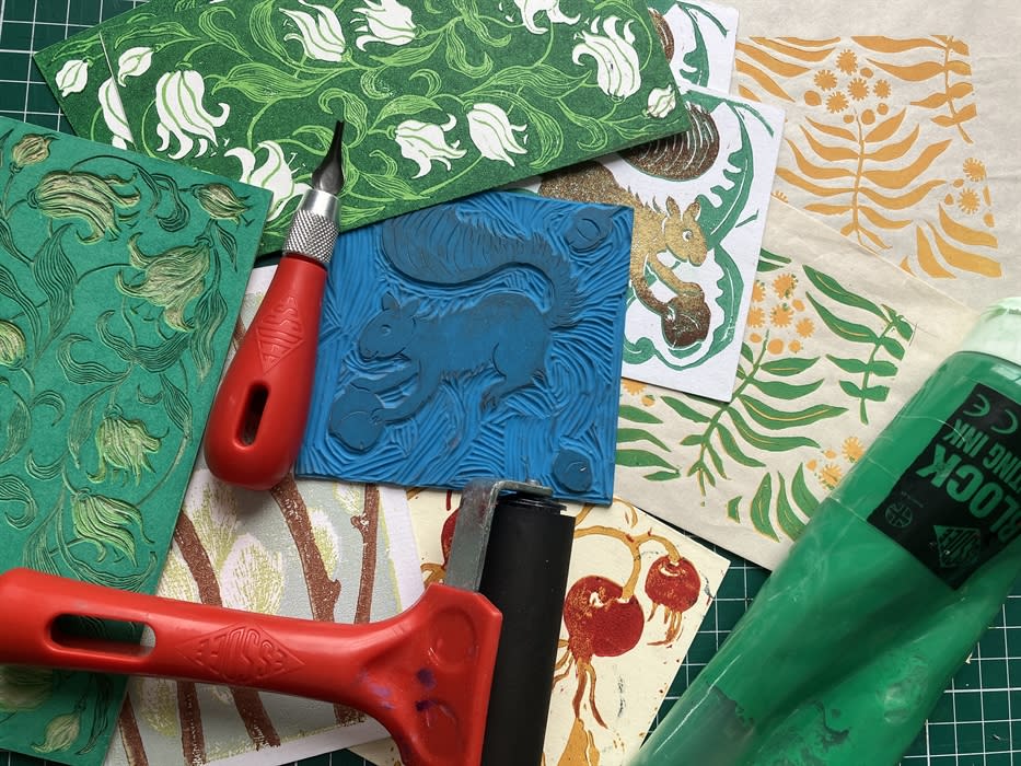 Reduction Cut Lino Printing Workshop - Visit Birmingham