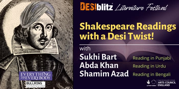 Shakespeare Readings with a DESI Twist! - DESIblitz Literature Festival ...