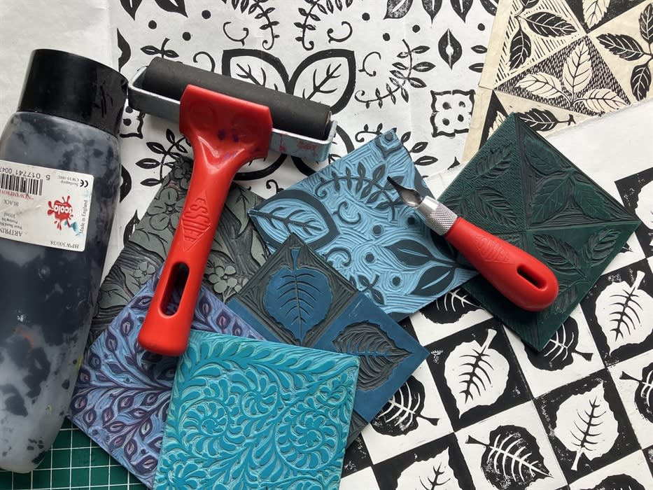 Repeating Patterns Linocut - Visit Birmingham