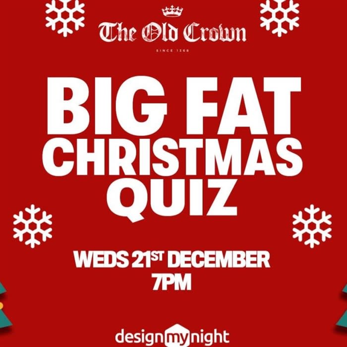 The Big Fat Christmas Quiz at The Old Crown - Visit Birmingham